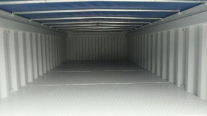 20ft Half Height Open Top container | Hacon Containers