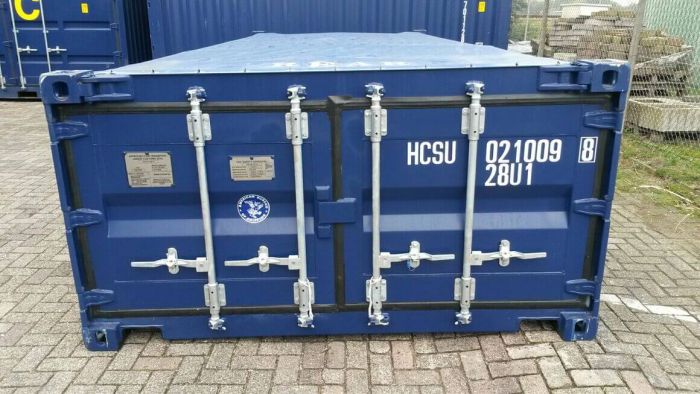 20ft Half Height Open Top container | Hacon Containers